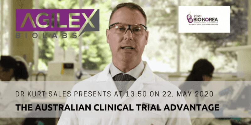 Bio Korea 2020: Agilex Biolabs Presents the Australian Clinical Trials ...